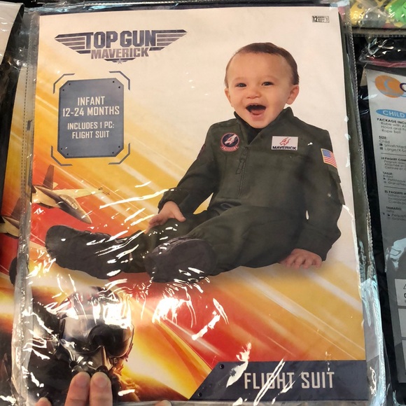Costumes | Top Gun Maverick Baby Halloween Costume Size 1224mths | Poshmark